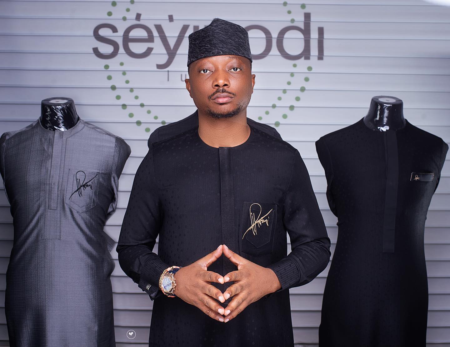 Nigerian Fashion Icon Seyi Vodi Opens Latest Tailoring Complex in ...